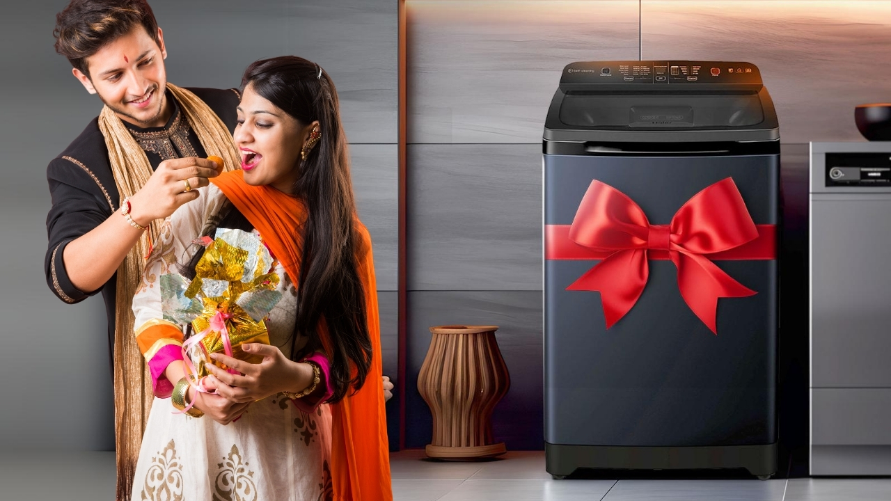 Why a Washing Machine is the Perfect Rakhi Gift for Your Sister - Haier ...