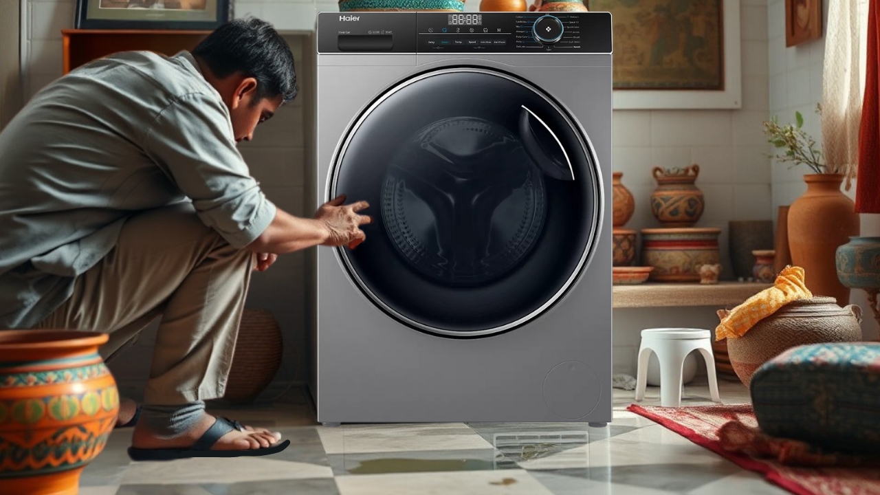 How to Fix a Leaking Washing Machine - Haier India Blog