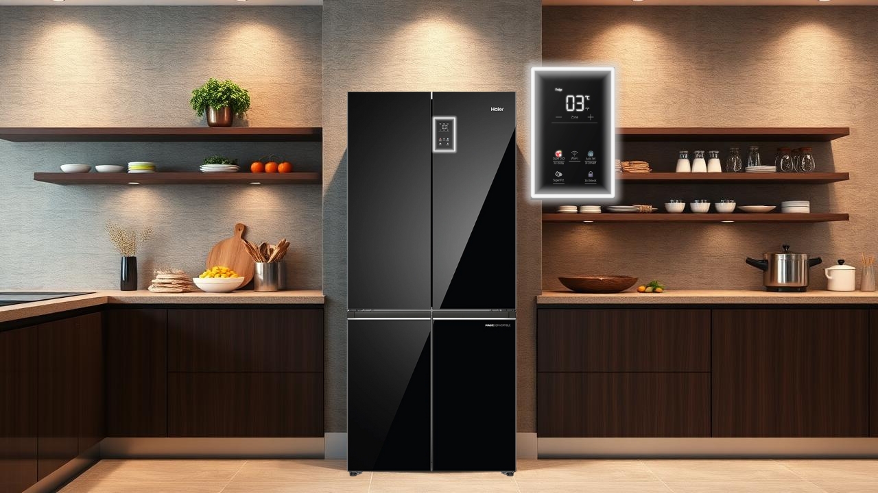 Lumiere 4-Door refrigerator led Sun Lit Interior Innovation