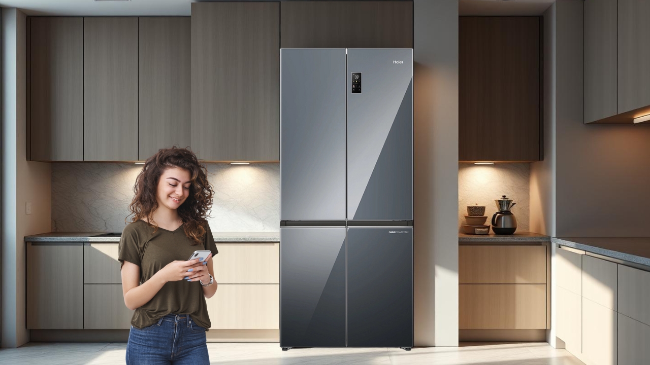 AI-Powered 4-Door Refrigerators: Smarter & Energy Efficient