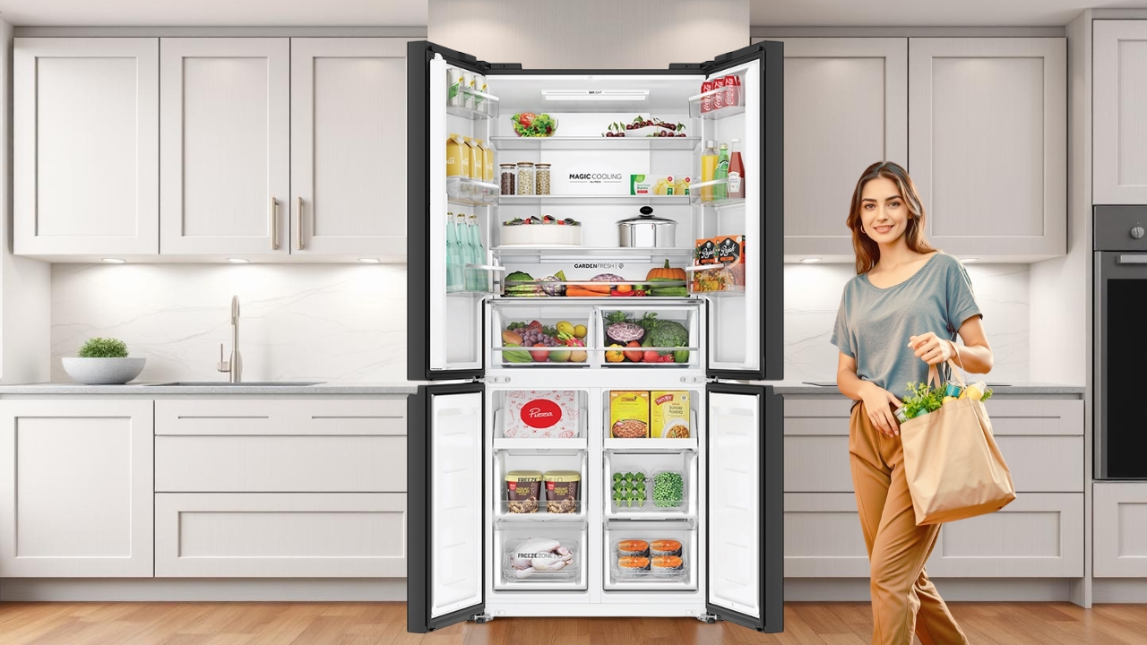 Maximize Space & Efficiency in Your 4-Door Refrigerator