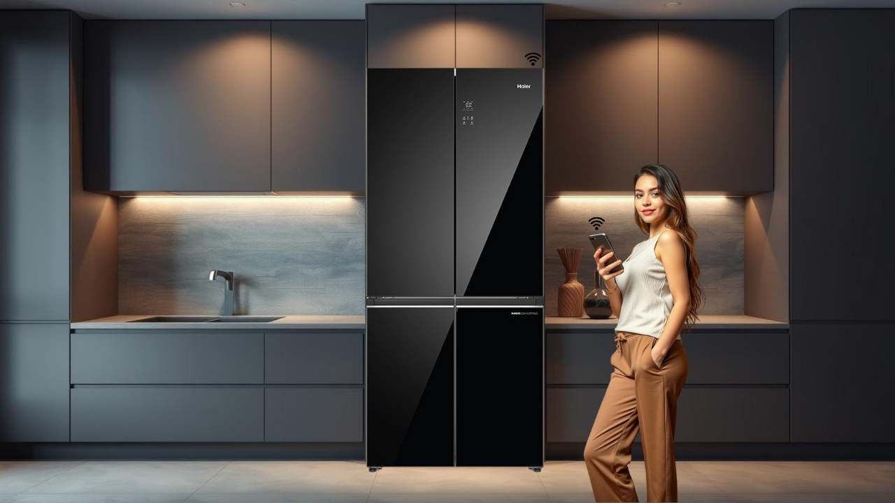 Smart Energy-Efficient 4 Door Refrigerators | Haier Features