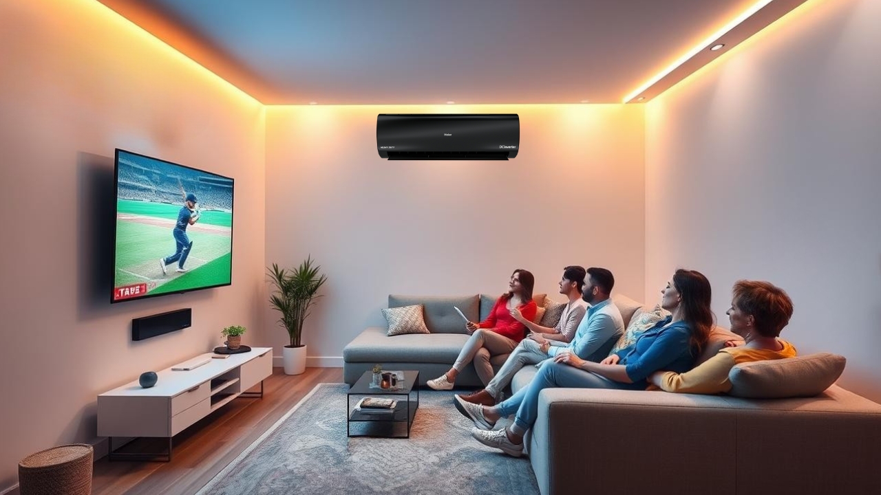 Enhance ICC Trophy Viewing with AI AC & Smart TV