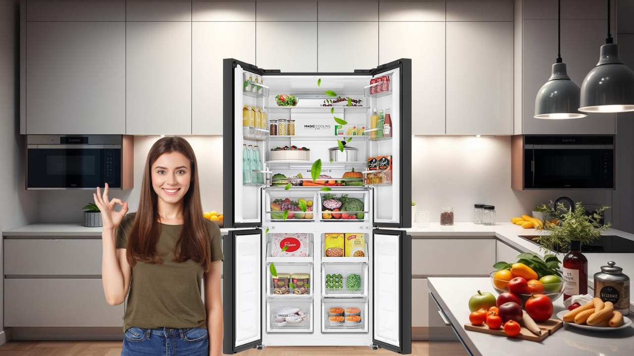 What is Deo Fresh Technology in refrigerators?