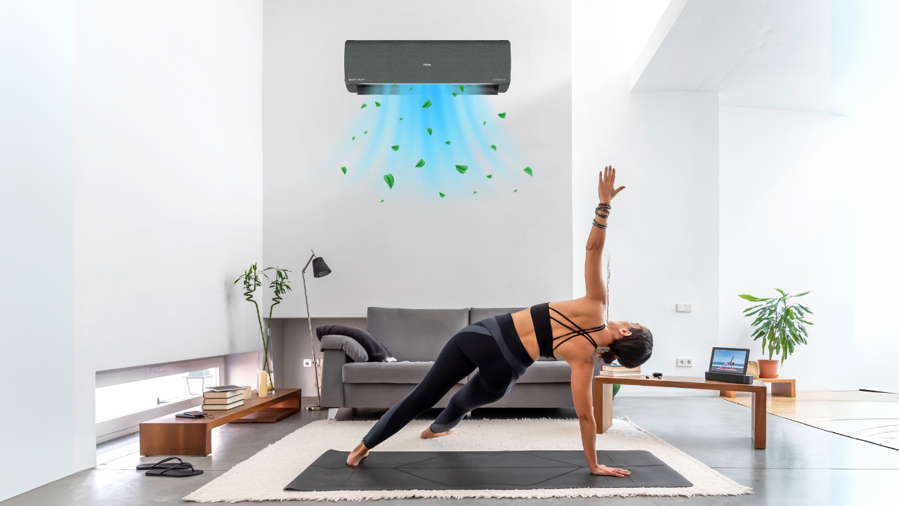 This AC Mode Makes Home Yoga Feel Cooler and Calmer