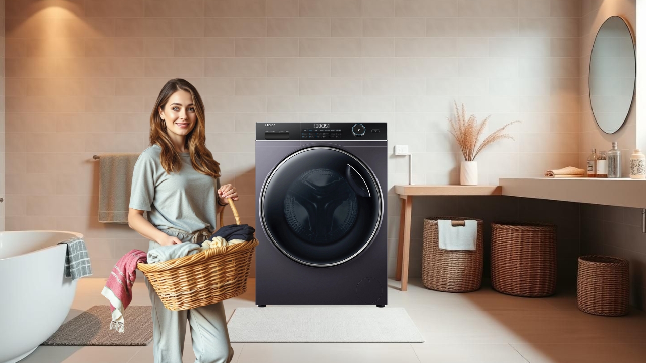 Laundry Setup for Small Flats - Smart Washing Machine