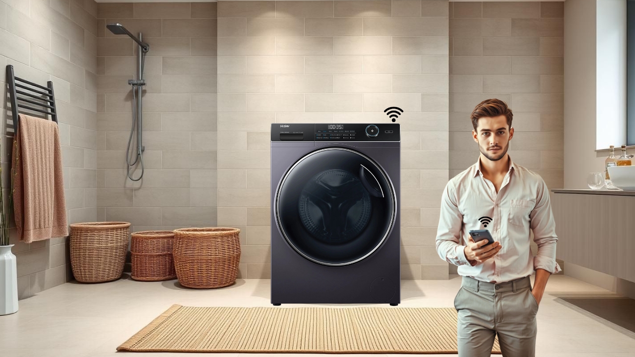 Control Your Washing Machine Remotely with wifi
