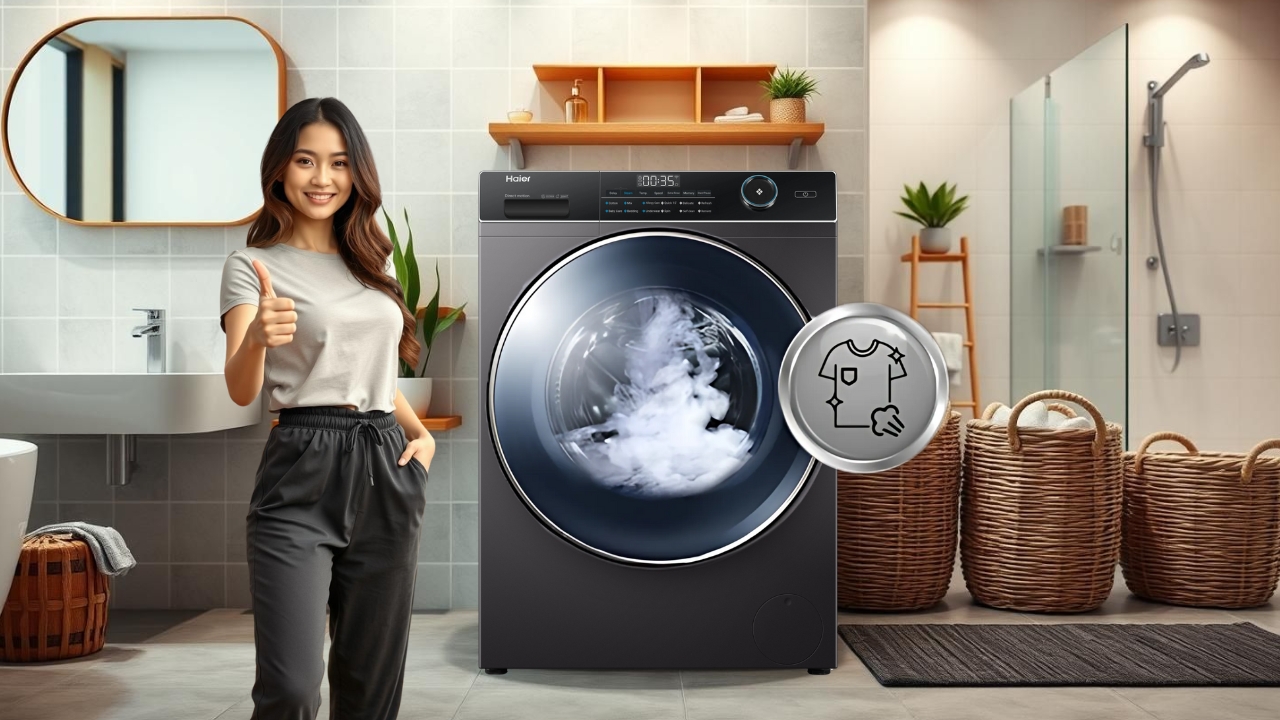 Steam Refresh in Washing Machines: Less Ironing, More Living