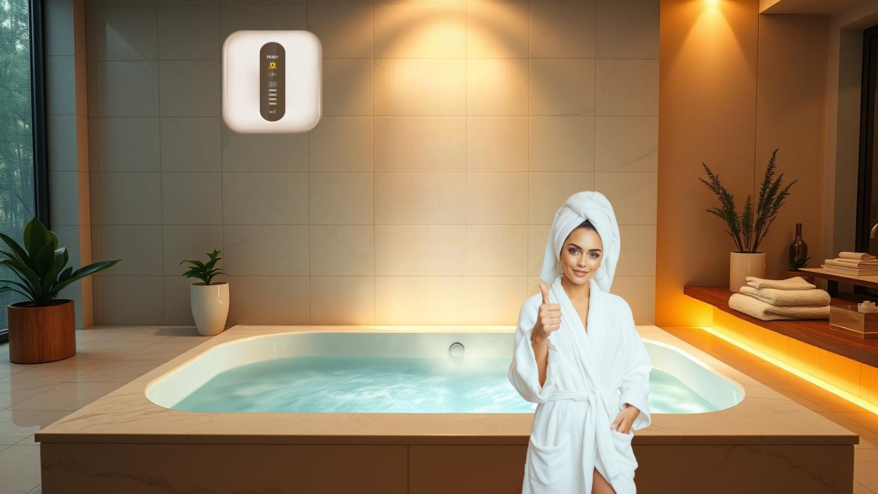 Shock-Proof Water Heater for Safe Showers in Indian Homes