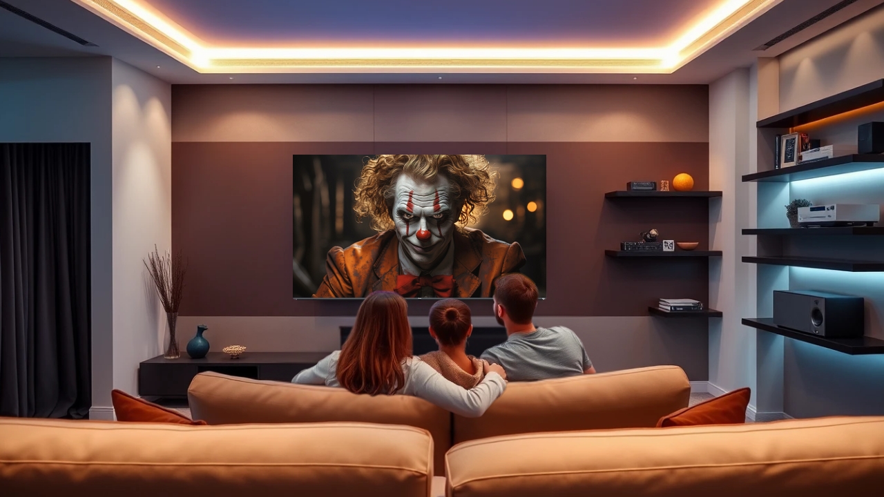 Glare-Free Movie Nights - Mini LED TV for Monsoon Viewing