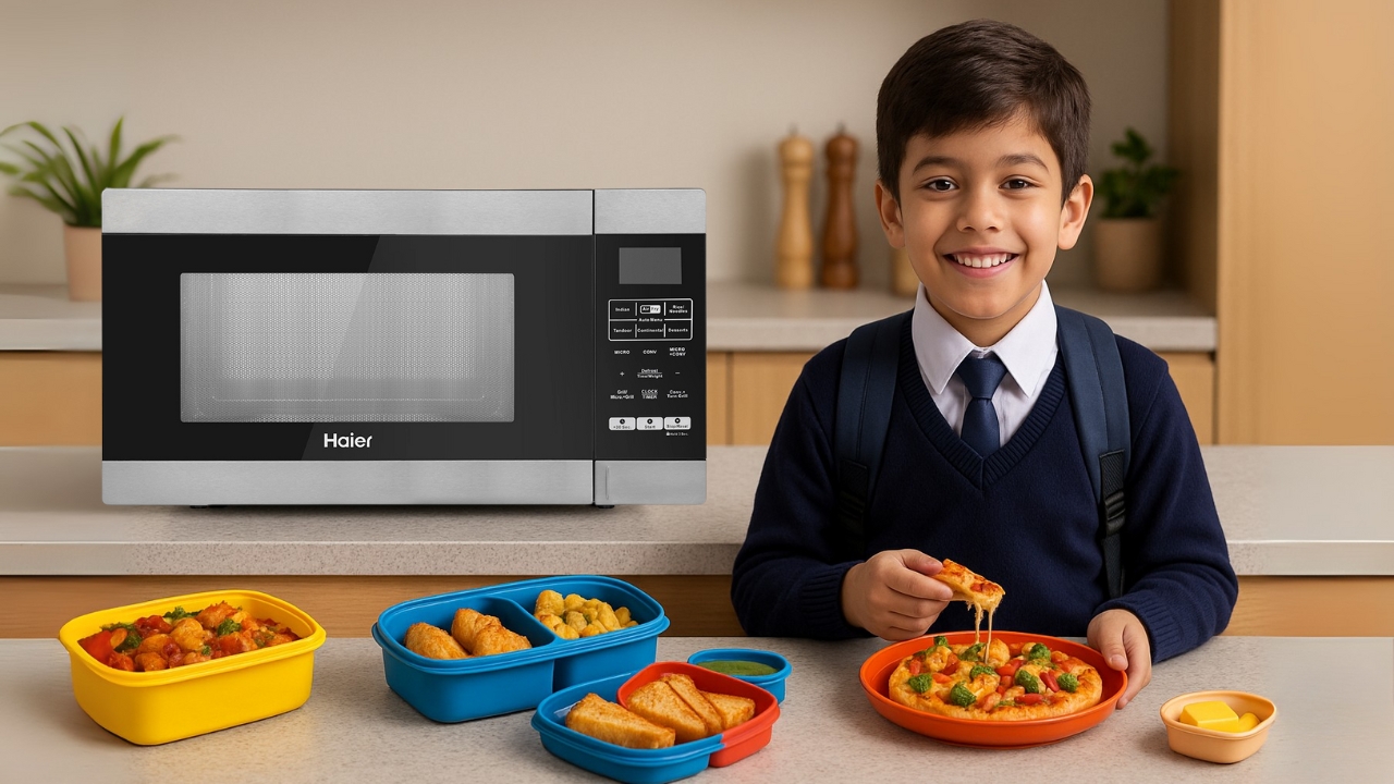 Microwave Setting - Tiffin Solutions for Busy School Mornings