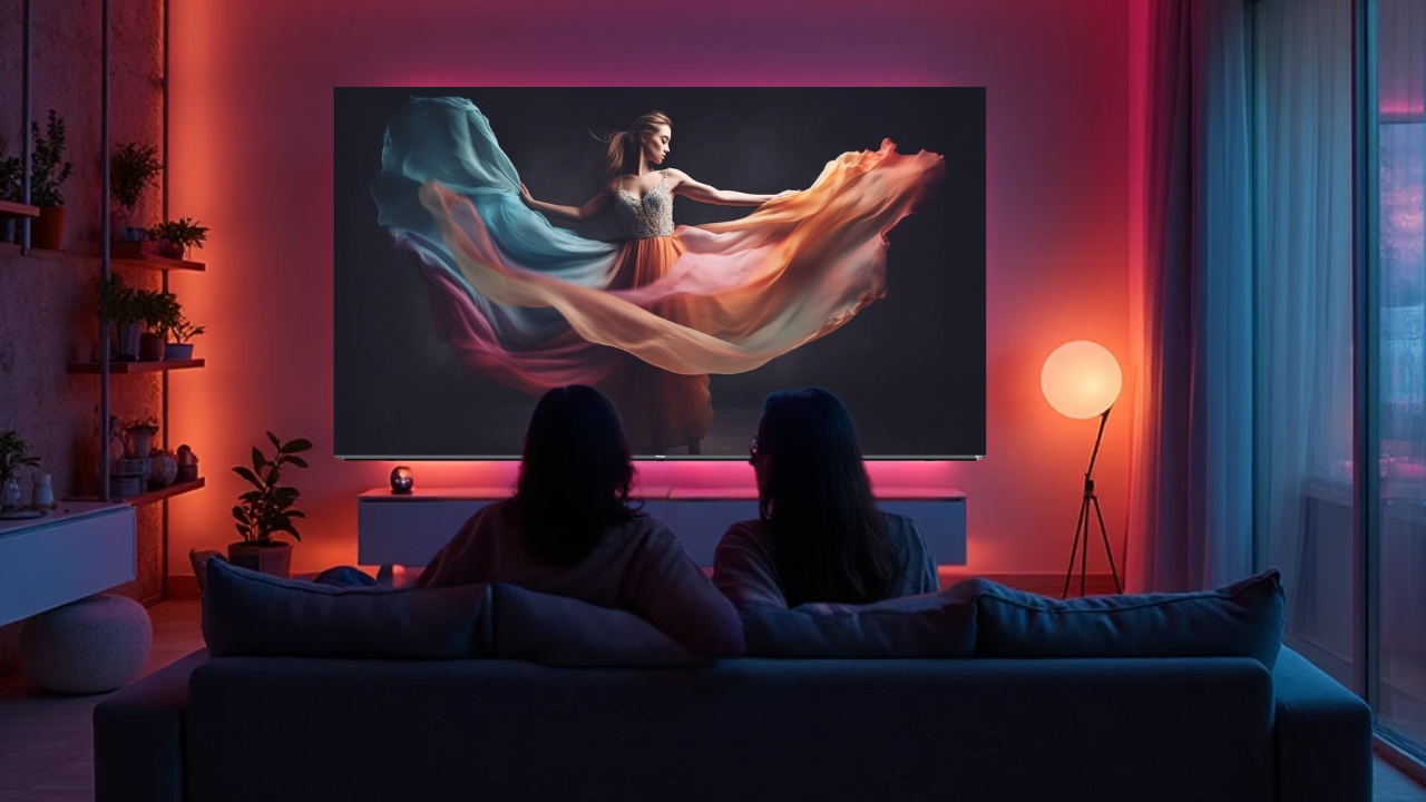 Mini LED TV for Low-Light Monsoon Viewing