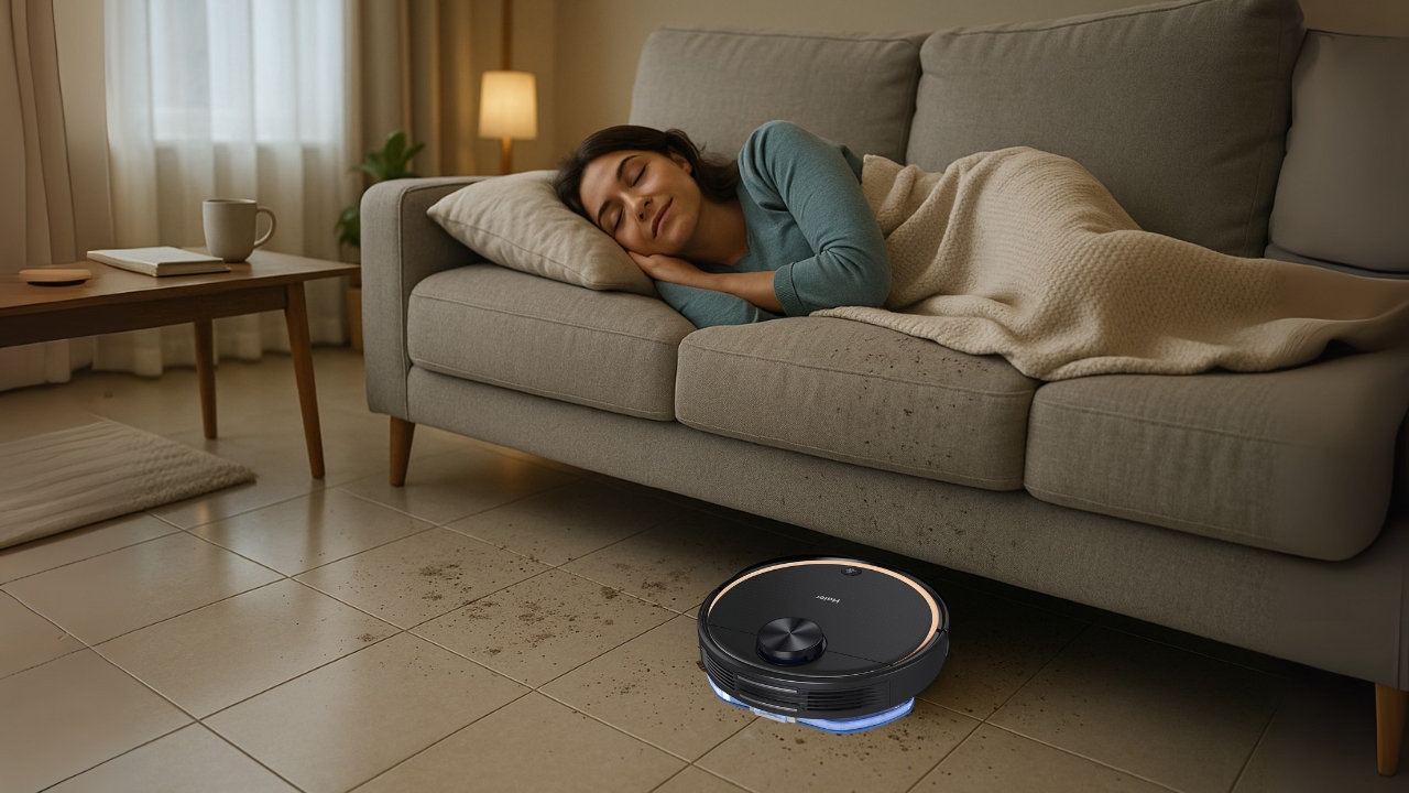 Robot Vacuum for Indian Homes - Cleans Under Sofas While You Nap