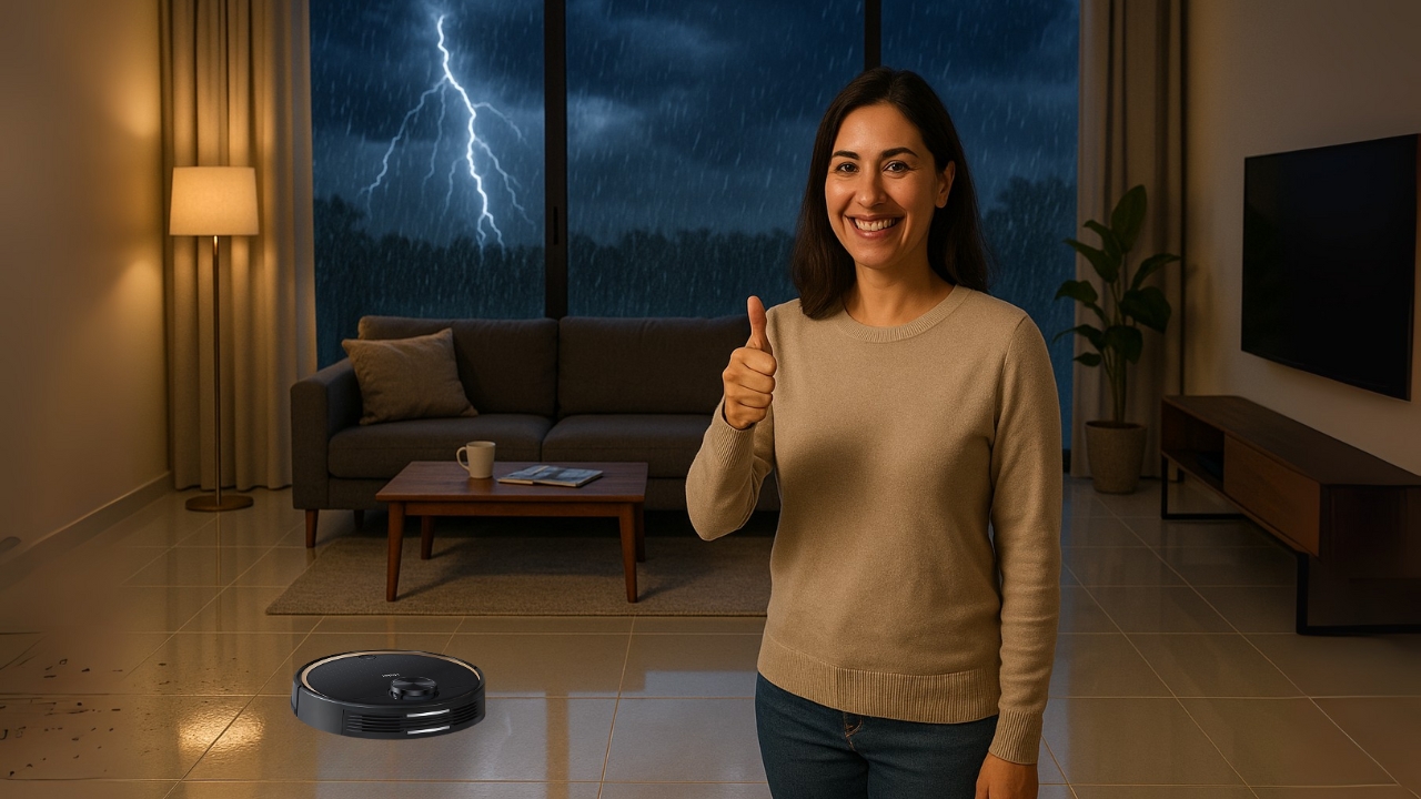 Keep Floors Dust-Free in Storms with Robot Vacuum Cleaner