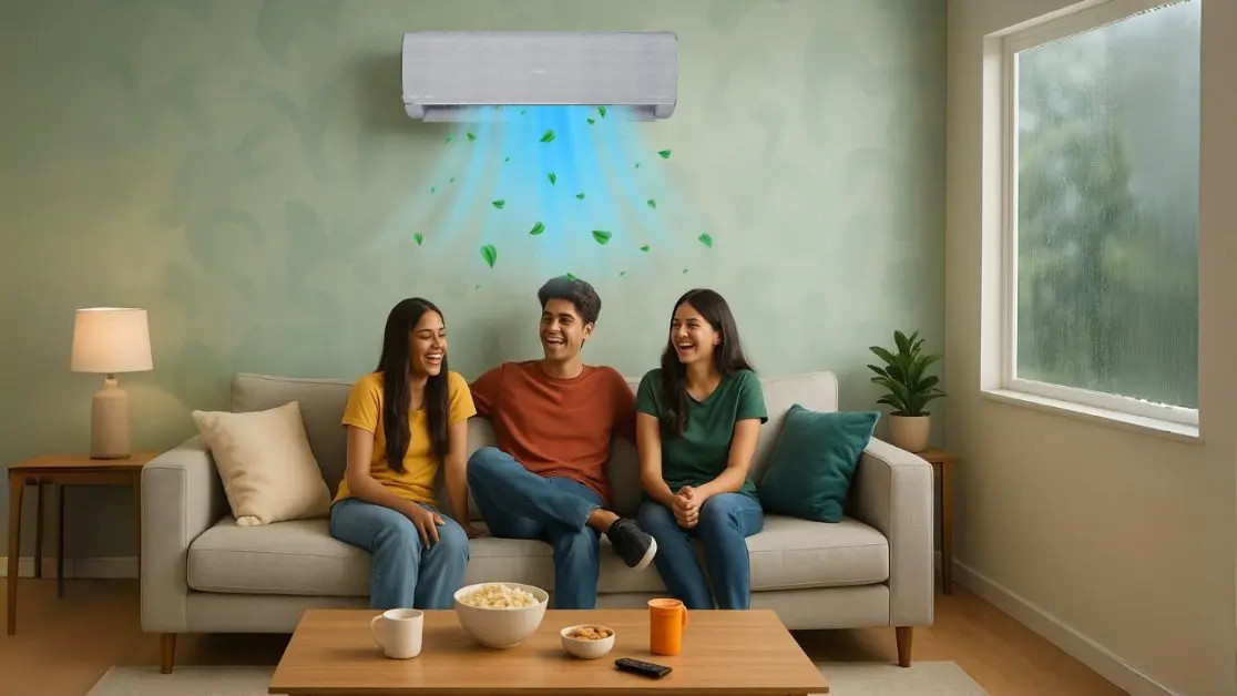 The Smart AC That Understands Indian Monsoon Evenings