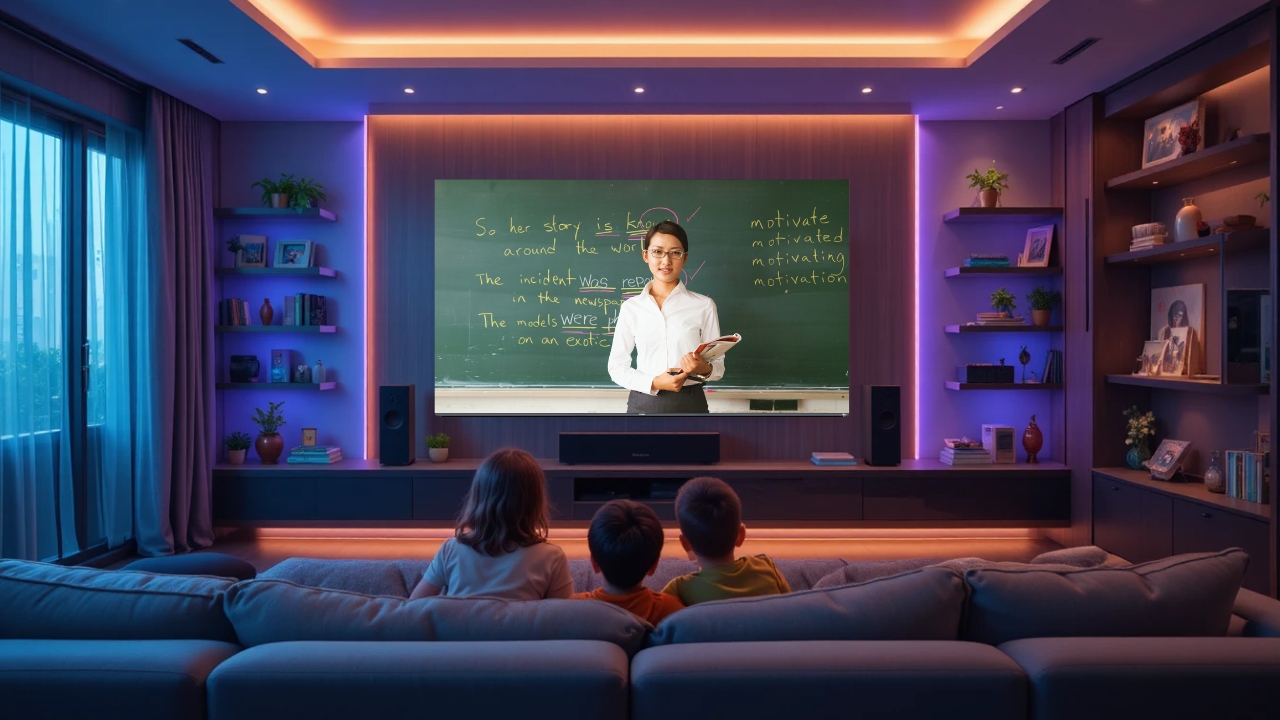 How Smart TVs Help Kids Learn Better After School