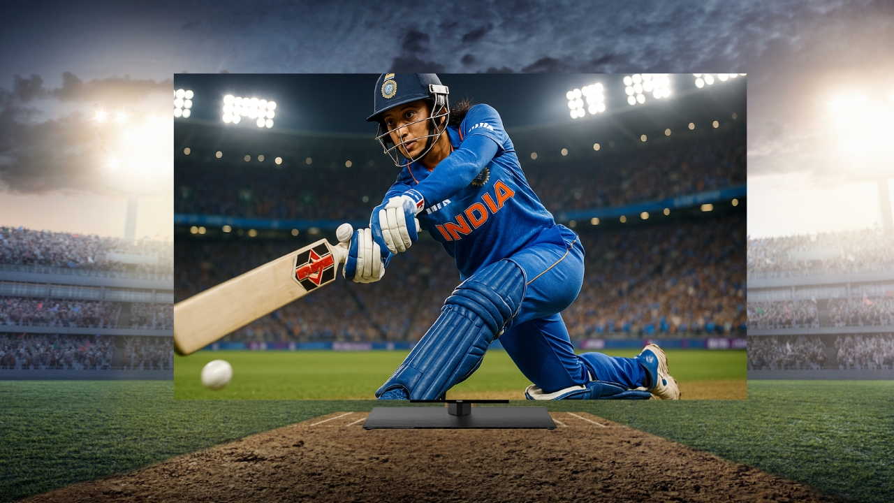 Watch Cricket Smriti Mandhana Style with Crystal Clarity