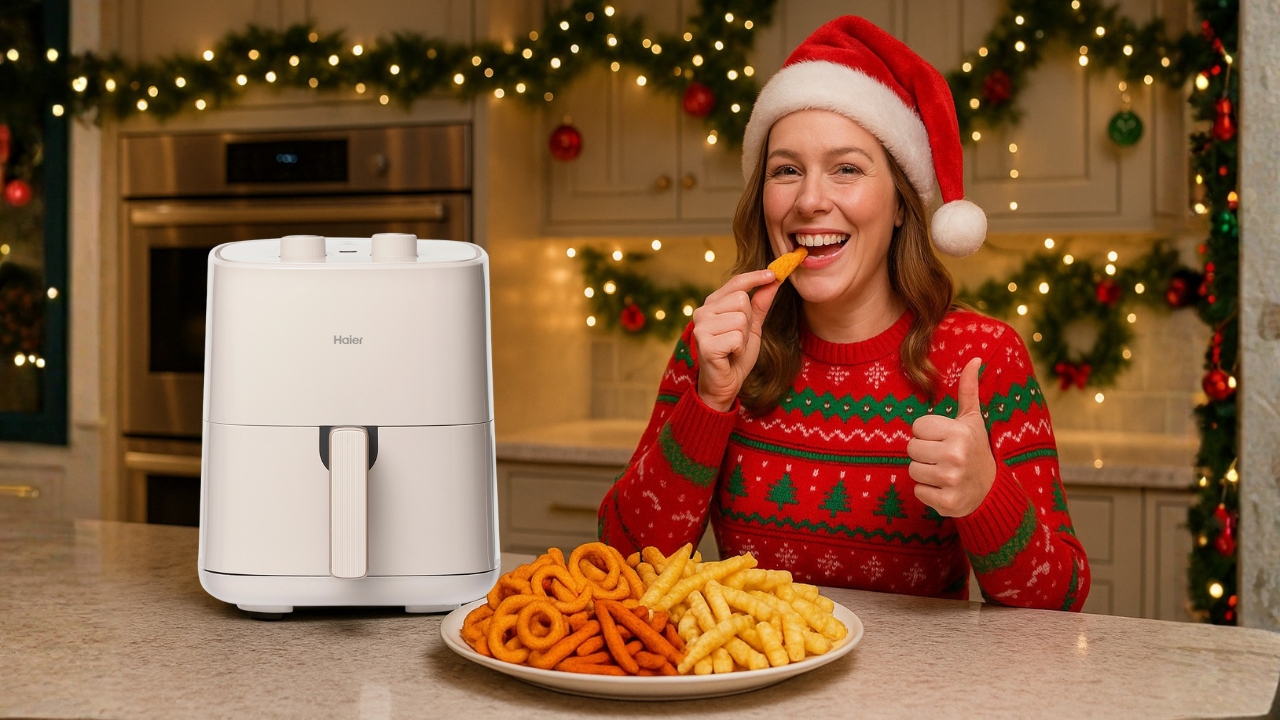 Make Crispy Christmas Fries and Snacks Without Extra Oil